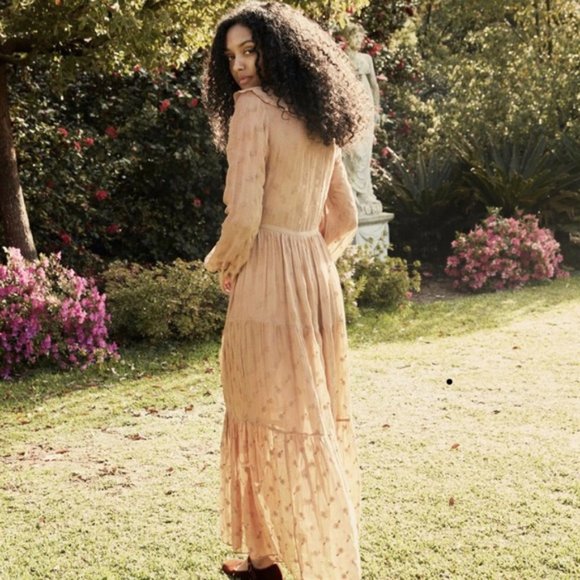 Doen | Dresses | Nwt Doen Faye Dress In Abode Maxi Size Large | Poshmark